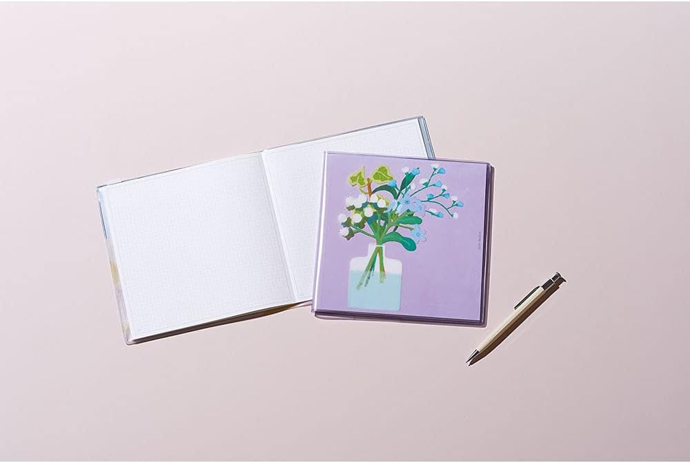 King Jim - Hitotoki Notebook - SQUARE SIZE - Bouquet – Penosaur