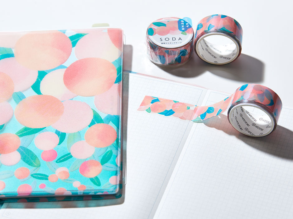 King Jim SODA Clear Tape - Peach – Penosaur
